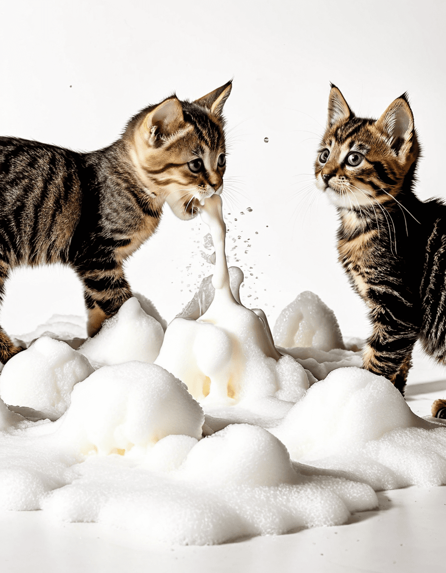 Cat Puking Foam Is Your Cat Sick Or Just Hairballs