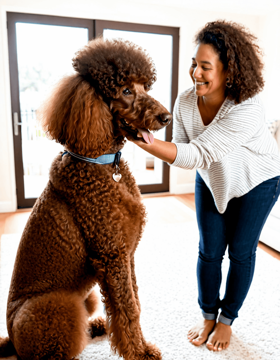 Brown Standard Poodle A Stunning Companion You’Ll Love