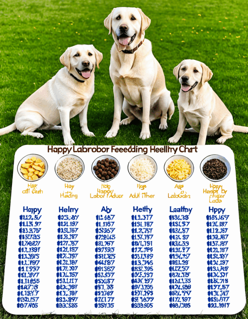 Labrador Feeding Chart By Age For Healthy Growth