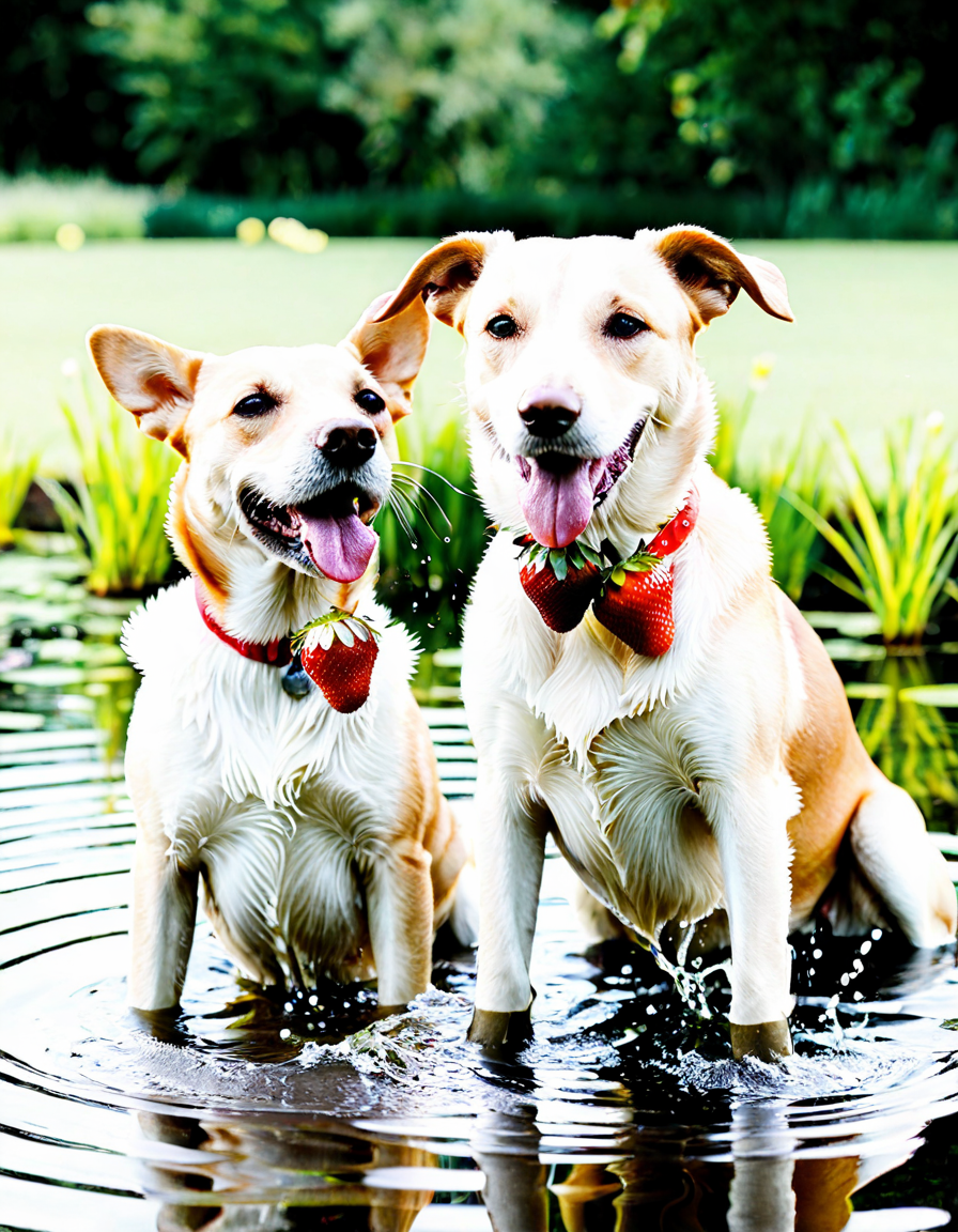 Strawberry Milkshake Dogs Are Adorable And Playful Pets