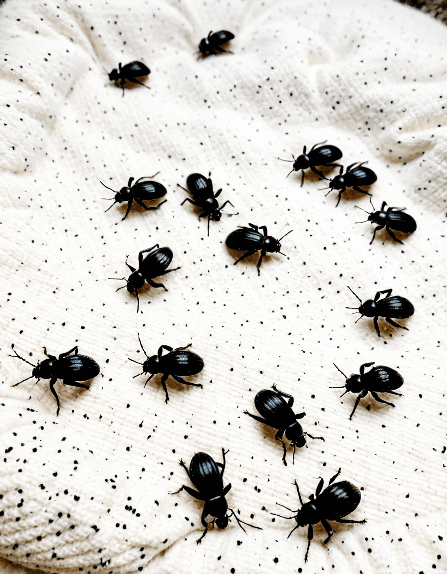 Tiny Black Bugs That Look Like Specks Of Dirt Infesting Homes