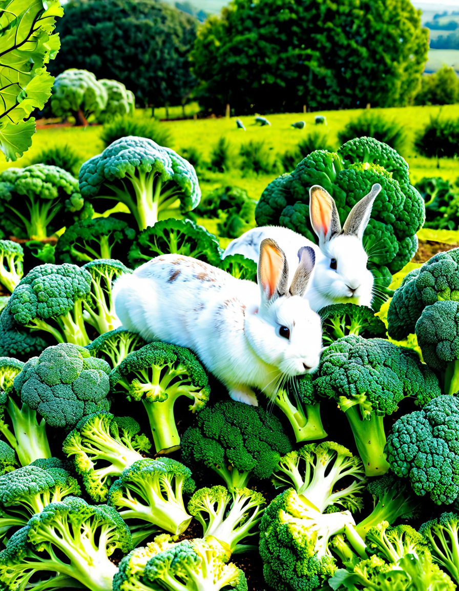 Can Rabbits Eat Raw Broccoli Safely For Health Benefits