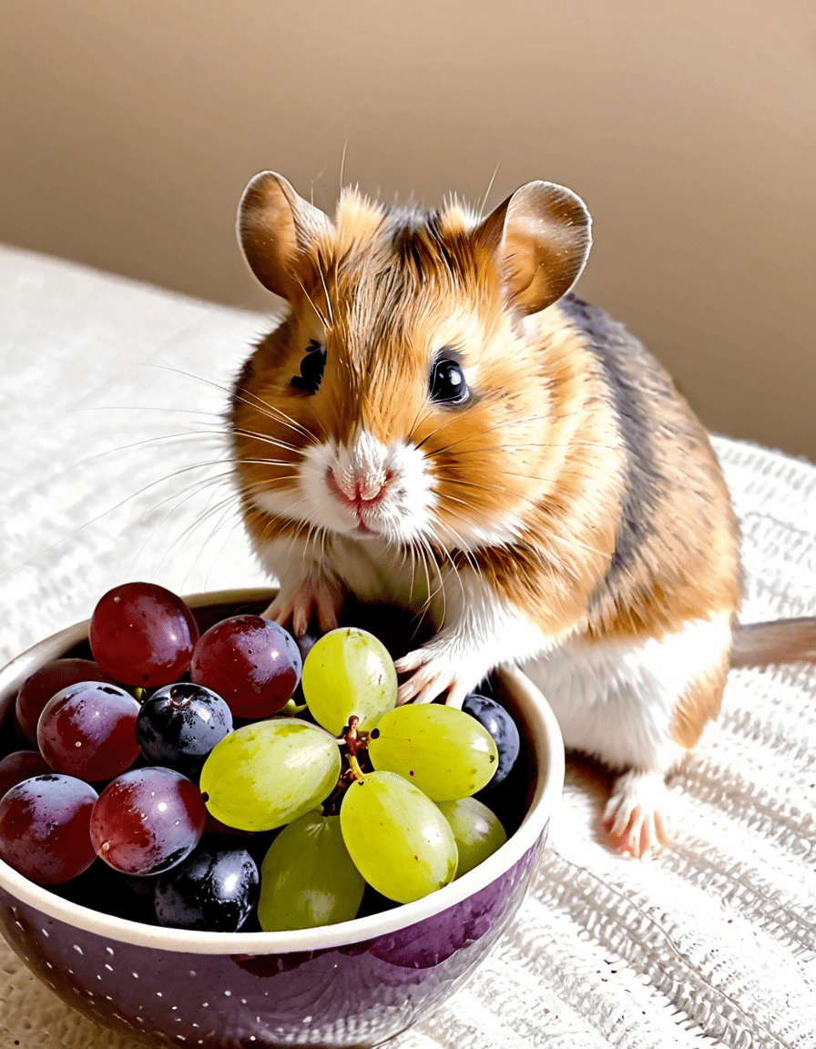 Can Hamsters Have Grapes For A Healthy Snack Option